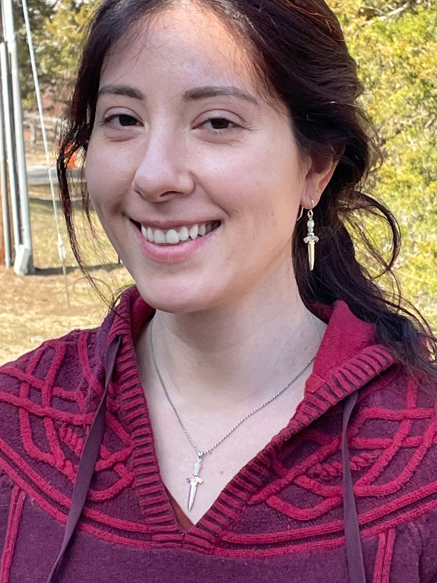 Mini gemstone handled dagger pendants – Khalsa Raj