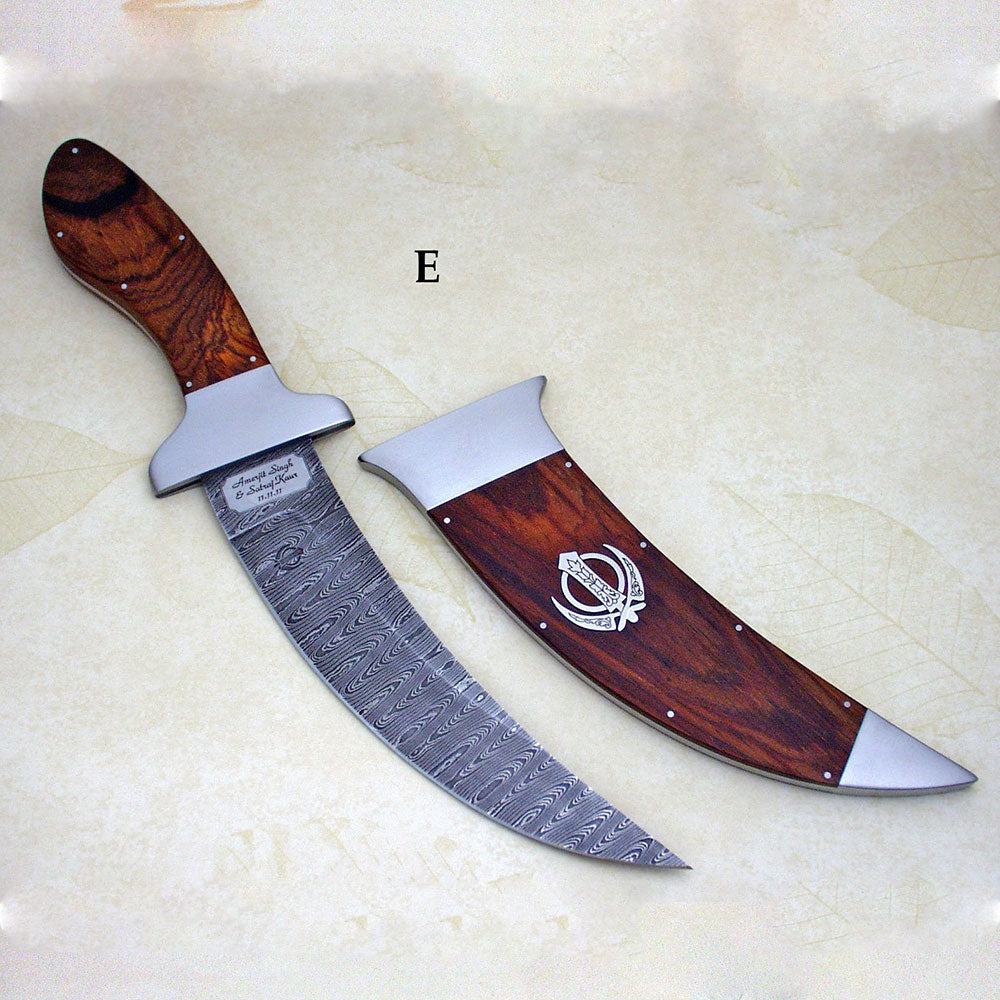 Inspirational Blade Etching and Personalization for Artisan Kirpans ...