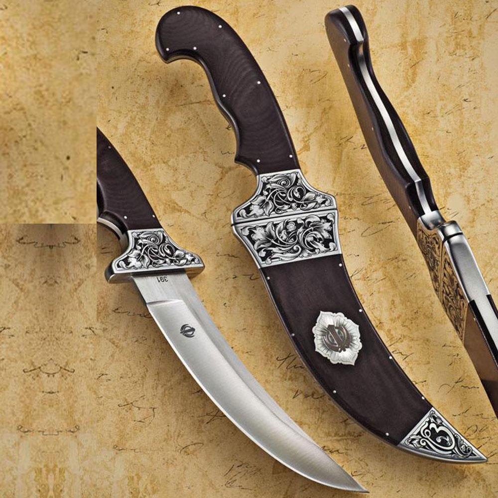 Hand Engraved Large & Compact Kirpan – Personalize Your Blade – Khalsa Raj